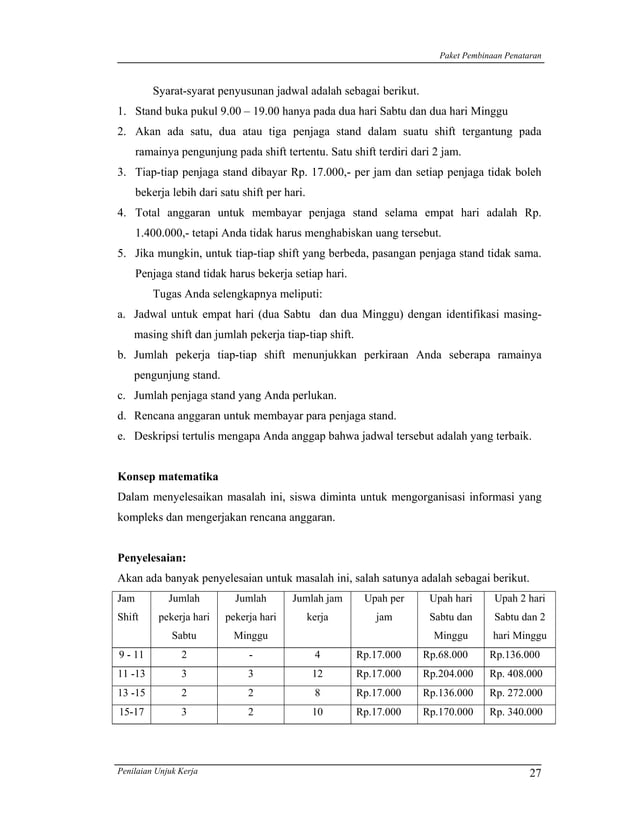 Ppp04 unjuk kerja | PDF