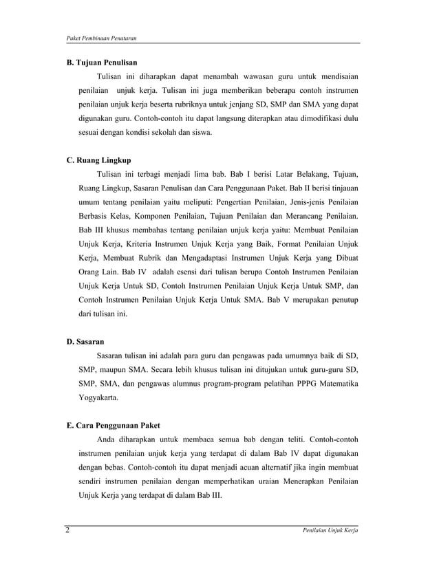 Ppp04 unjuk kerja | PDF