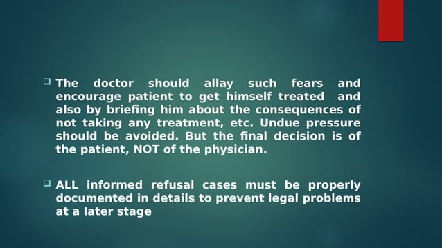 Bioethics- Case study on Autonomy and Decision making in medicine | PDF ...