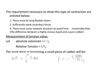 Ppp2 Rubber Elasticity | PPT