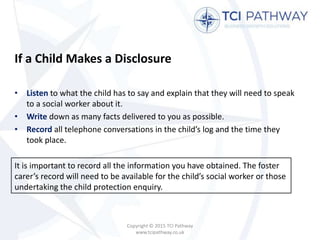 Identifying Abuse in Foster Care Children | PPTX