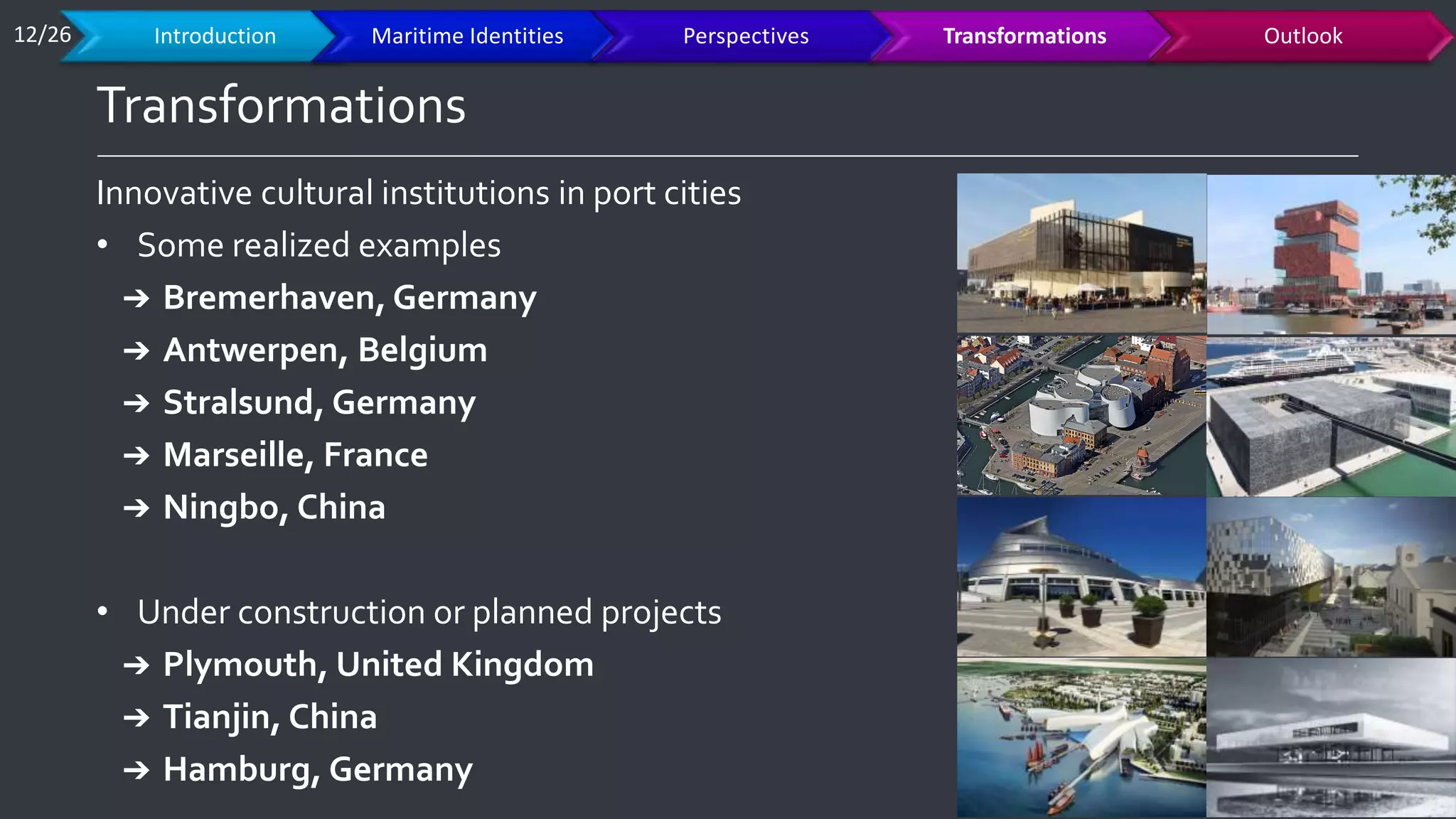 Humans, Port Cities and the Sea – Transformation Processes and New ...