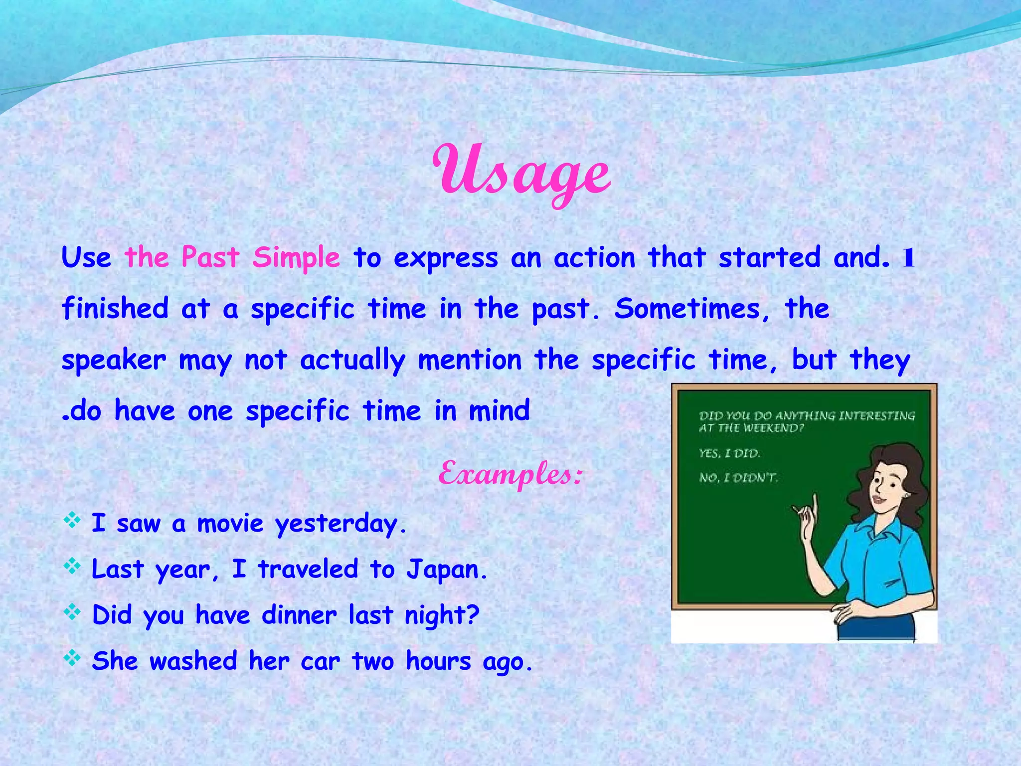 Past simple | PPT