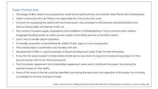 PPP Bangalore airport presentation | PDF