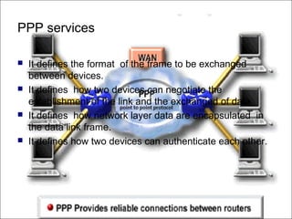 Point-to-Point Protocol(PPP) CCN ppt | PPT