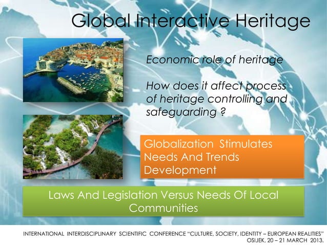 Cultural Identity Vs. Globalization - Transmodern Tourism | PPT