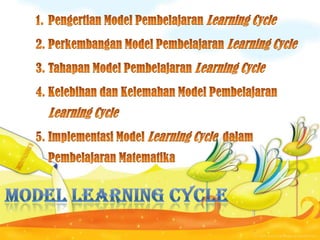 Pp pemb.mtk model learning cycle | PPT