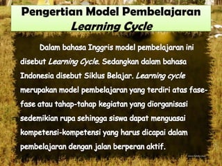 Pp pemb.mtk model learning cycle | PPT