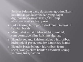 Pp perawatan luka | PDF
