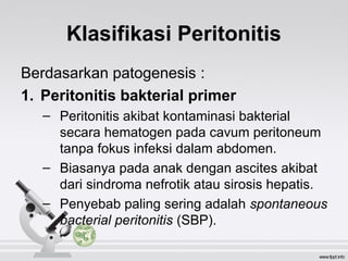 Tanda dan Gejala Peritonitis pada Anak.ppt
