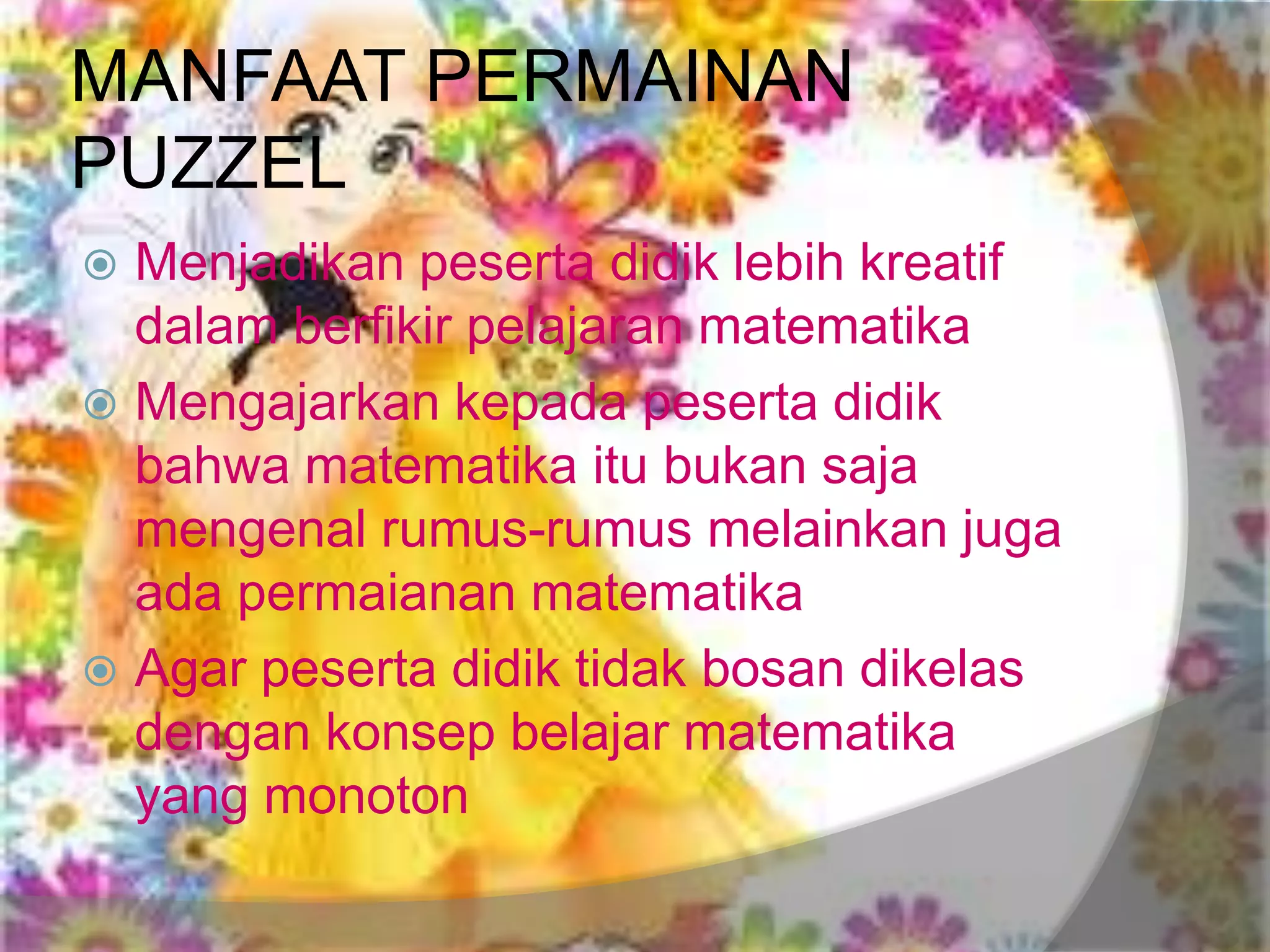 Pp permainan mtk Puzzle Geometri | PPTX