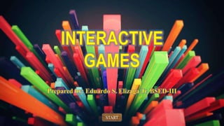Interactive Games with PPP | PPTX