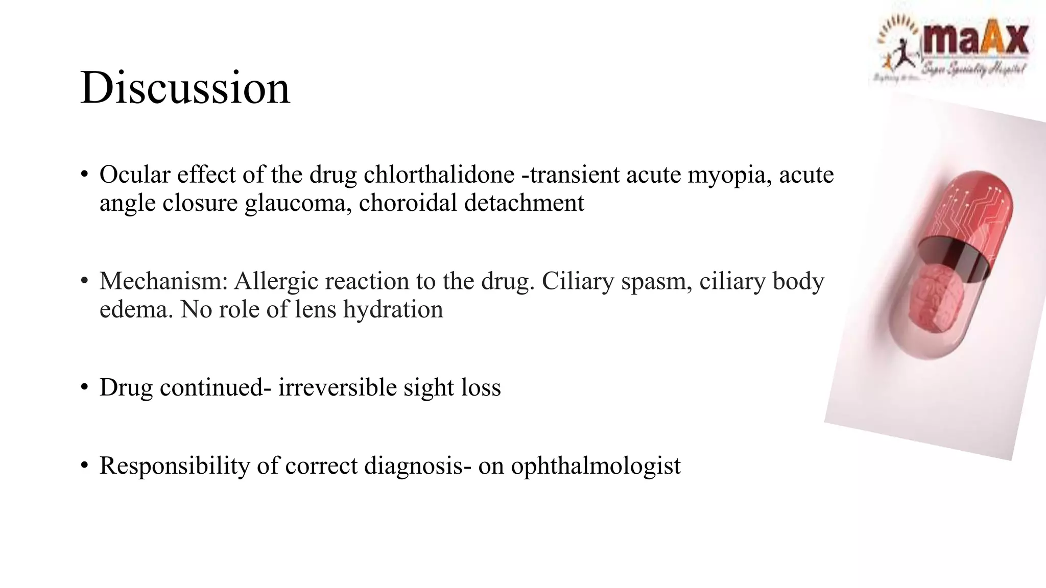 Myopia induction by Chlorthalidone- case series.pptx