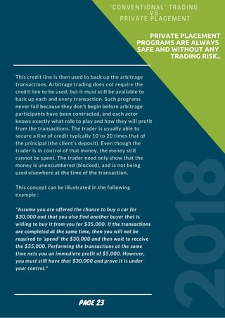 Private Placement Programs (PPPs) guideline 2018 | PDF