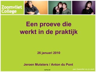 Proeve van bekwaamheid ICT | PPT