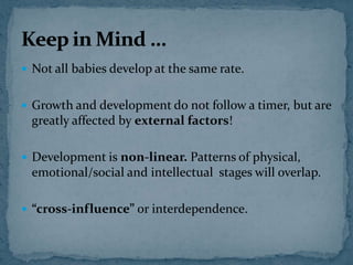 HPC 3O1 - Physical Development in the First Year | PPTX