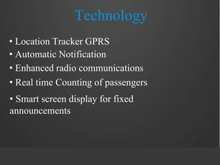 PPP in public bus transport - Why and Models | PPTX