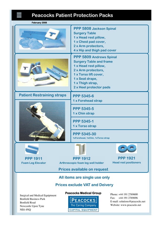 Ppp Kits | PDF | Surgery | Medical Health