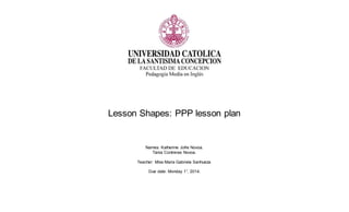 Ppp lesson plan format (listo | DOCX