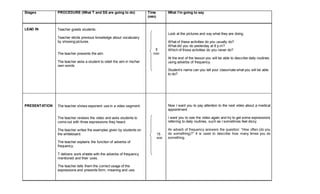 Ppp lesson plan format (listo | DOCX