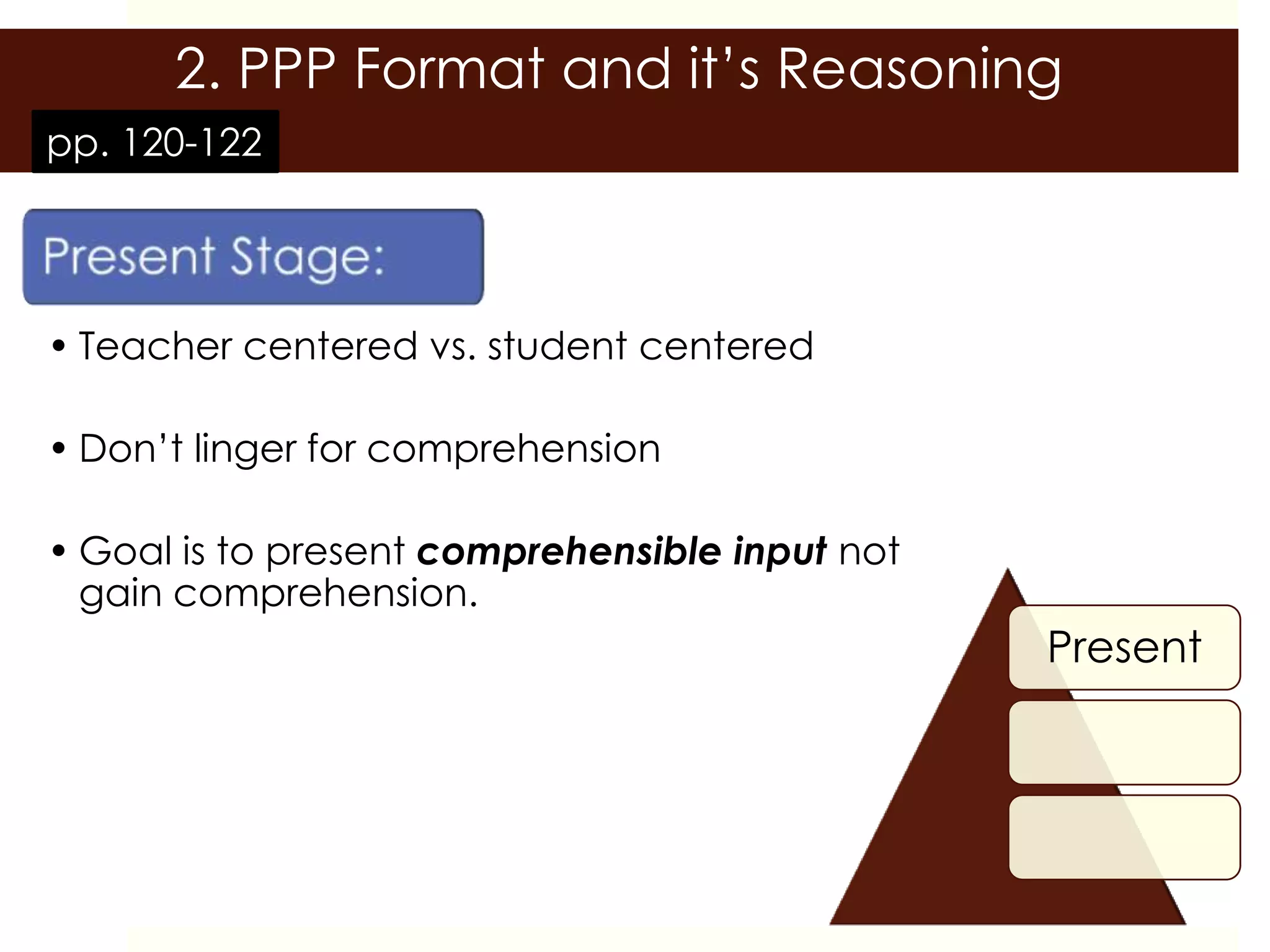 PPP Lesson Planning | PPTX