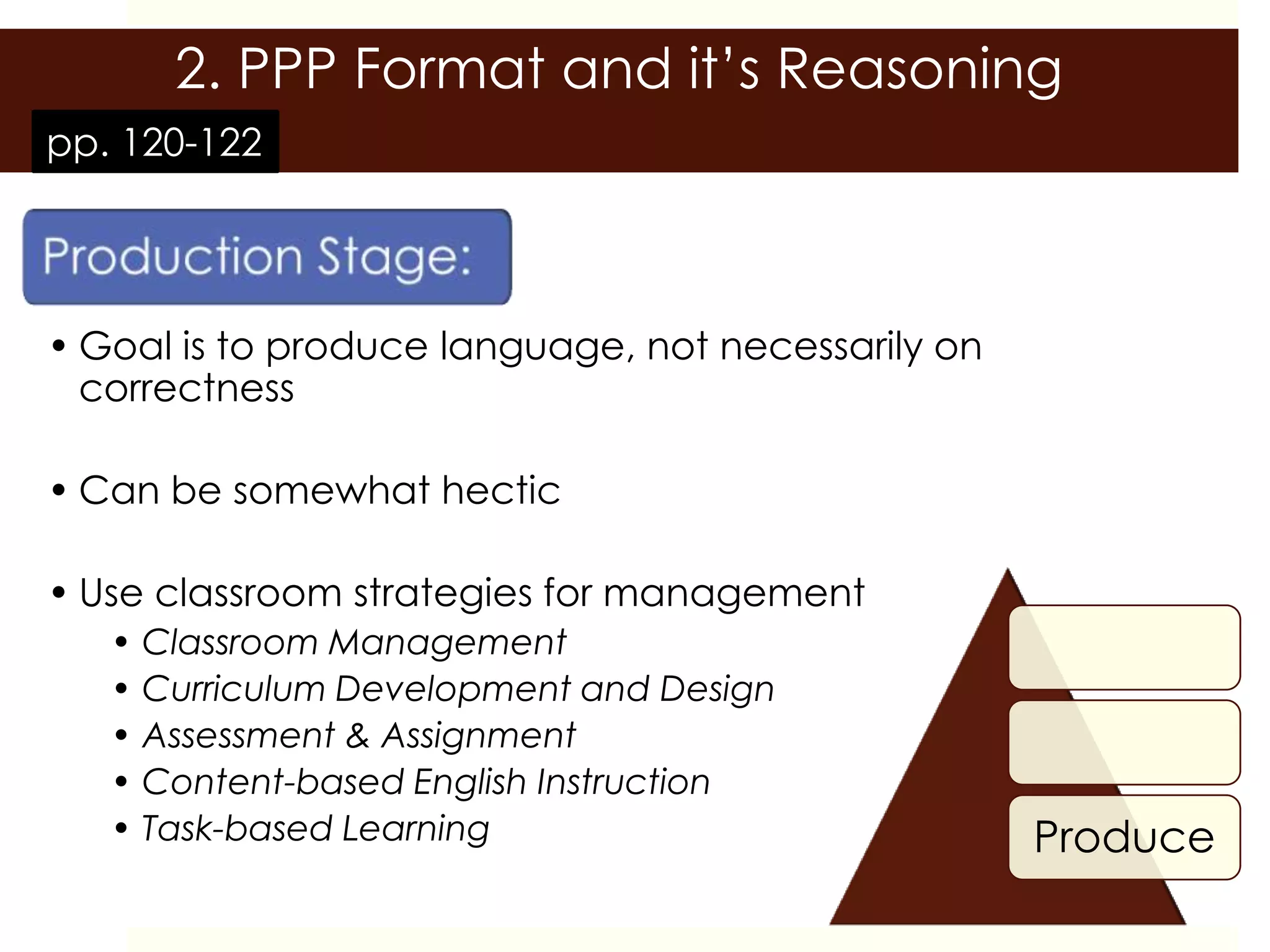 PPP Lesson Planning | PPTX