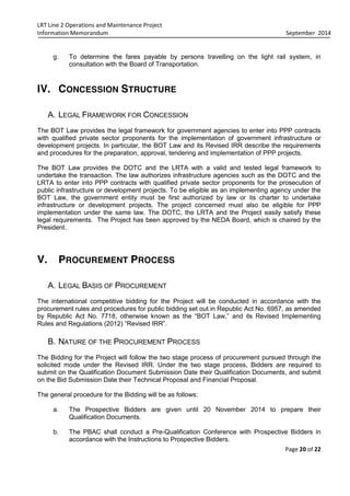 PPP: LRT Line 2 | PDF