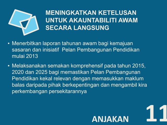 Pelan Pembangunan Pendidikan Malaysia Dan Program Transformasi Daerah ...