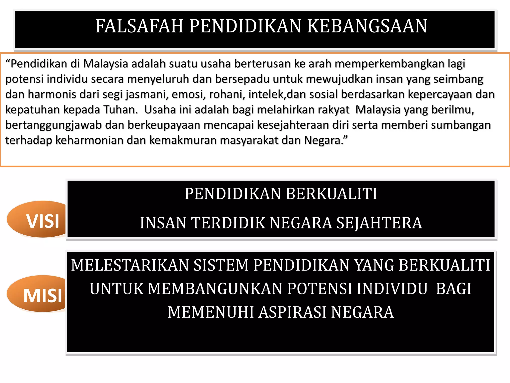 Program Transformasi Daerah - Kementerian Pelajaran Malaysia | PPTX