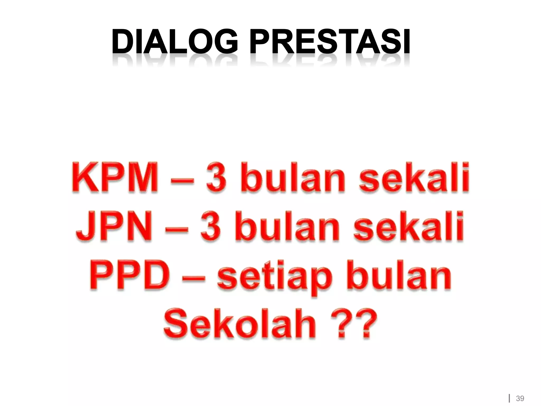 Program Transformasi Daerah - Kementerian Pelajaran Malaysia | PPTX