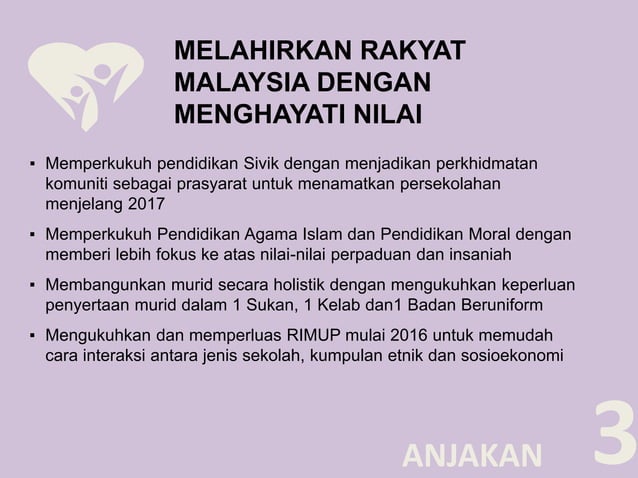 Program Transformasi Daerah - Kementerian Pelajaran Malaysia | PPTX