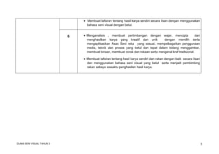 Pppm dunia seni visual tahun 3 copy | PDF