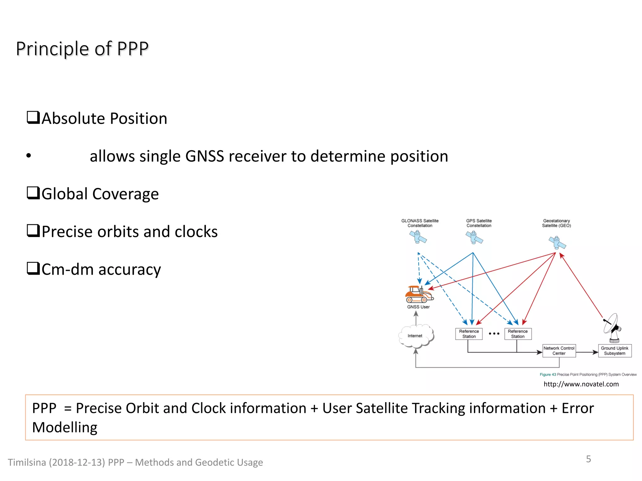 PPP methods and geodetic usage | PDF