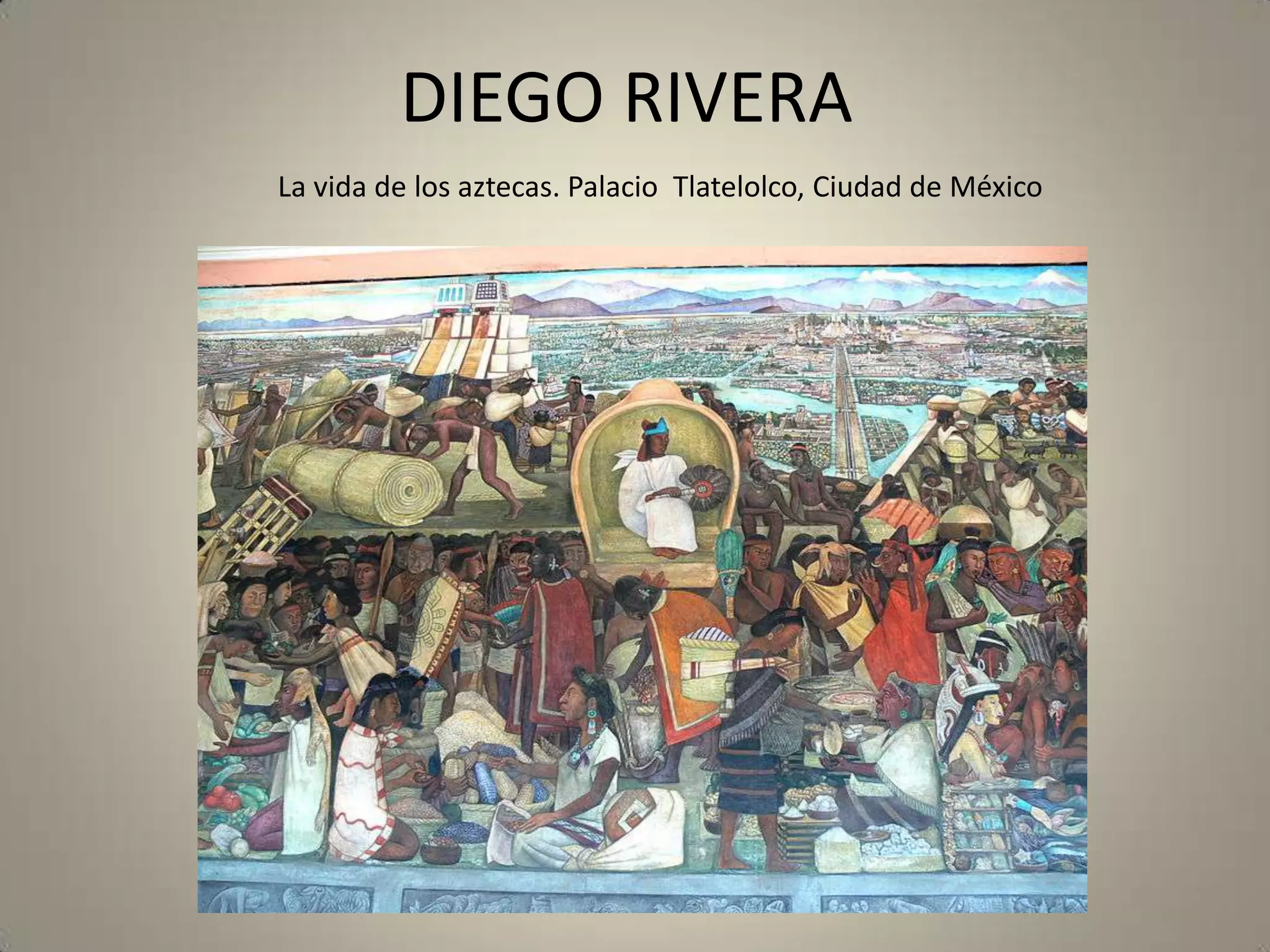 9th- LATIN AMERICA. MEXICAN MURALISM: Tech tool workshop. Bim III. 2012 ...