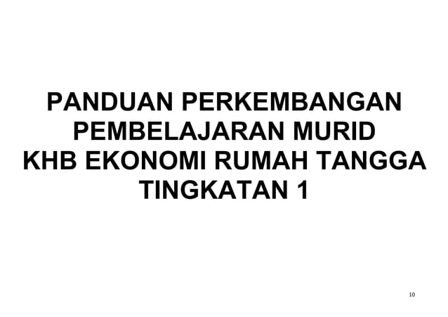 Pppm Kemahiran Hidup ERT Tingkatan Satu | PDF