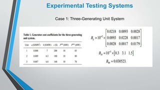 Economic load dispatch problem solving using "Cuckoo Search" | PPTX