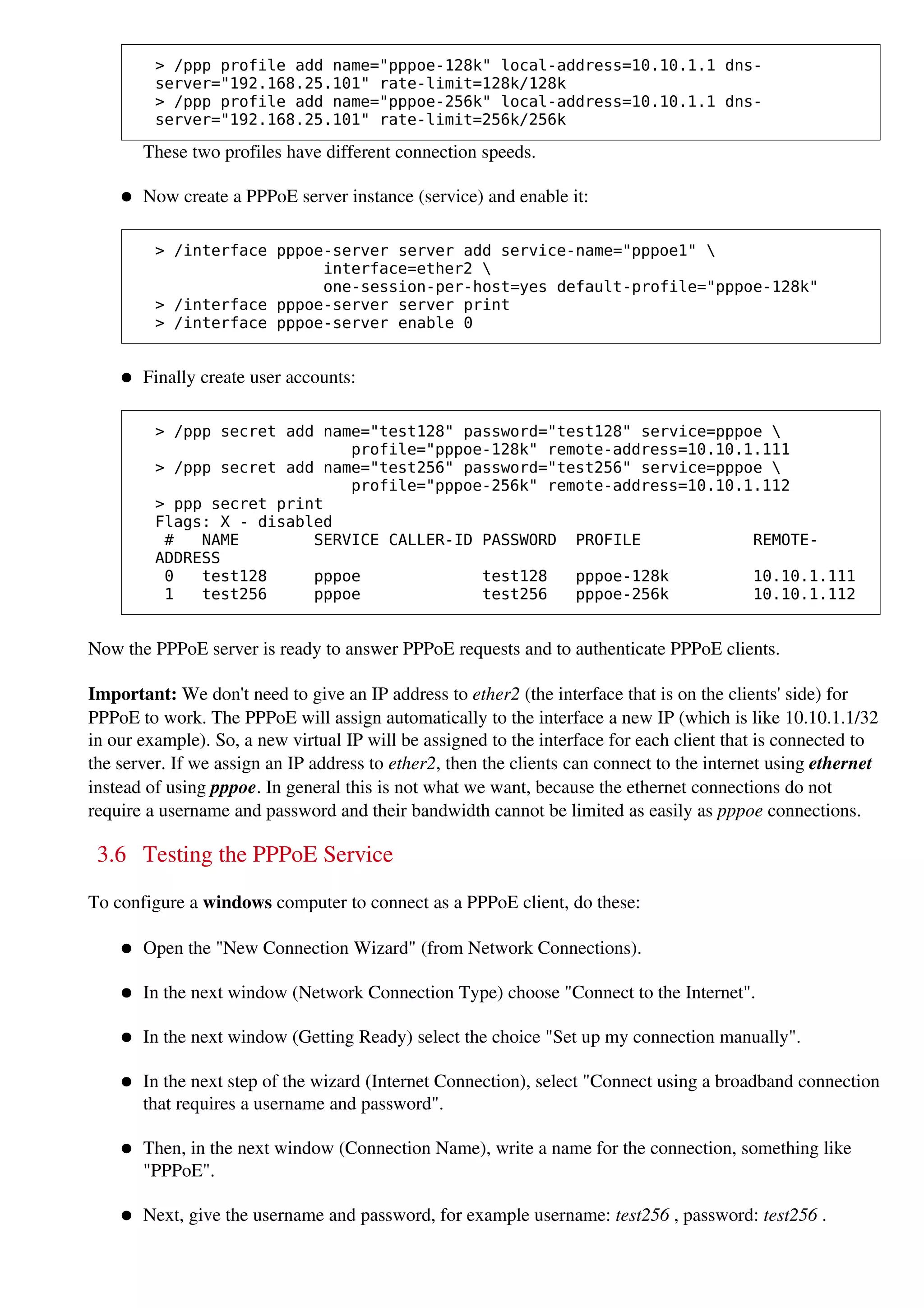 PPPoE With Mikrotik and Radius | PDF