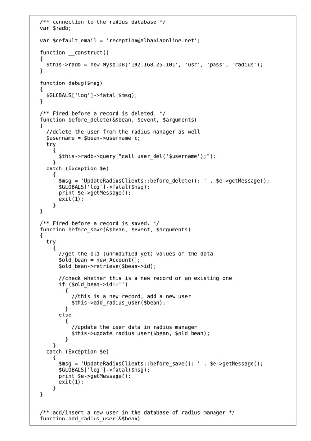 PPPoE With Mikrotik and Radius | PDF