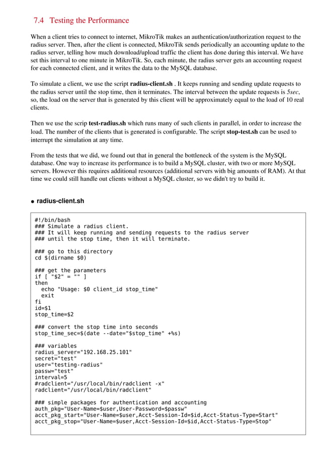 PPPoE With Mikrotik and Radius | PDF