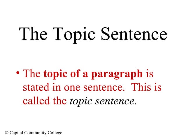 Paragraph | PPT