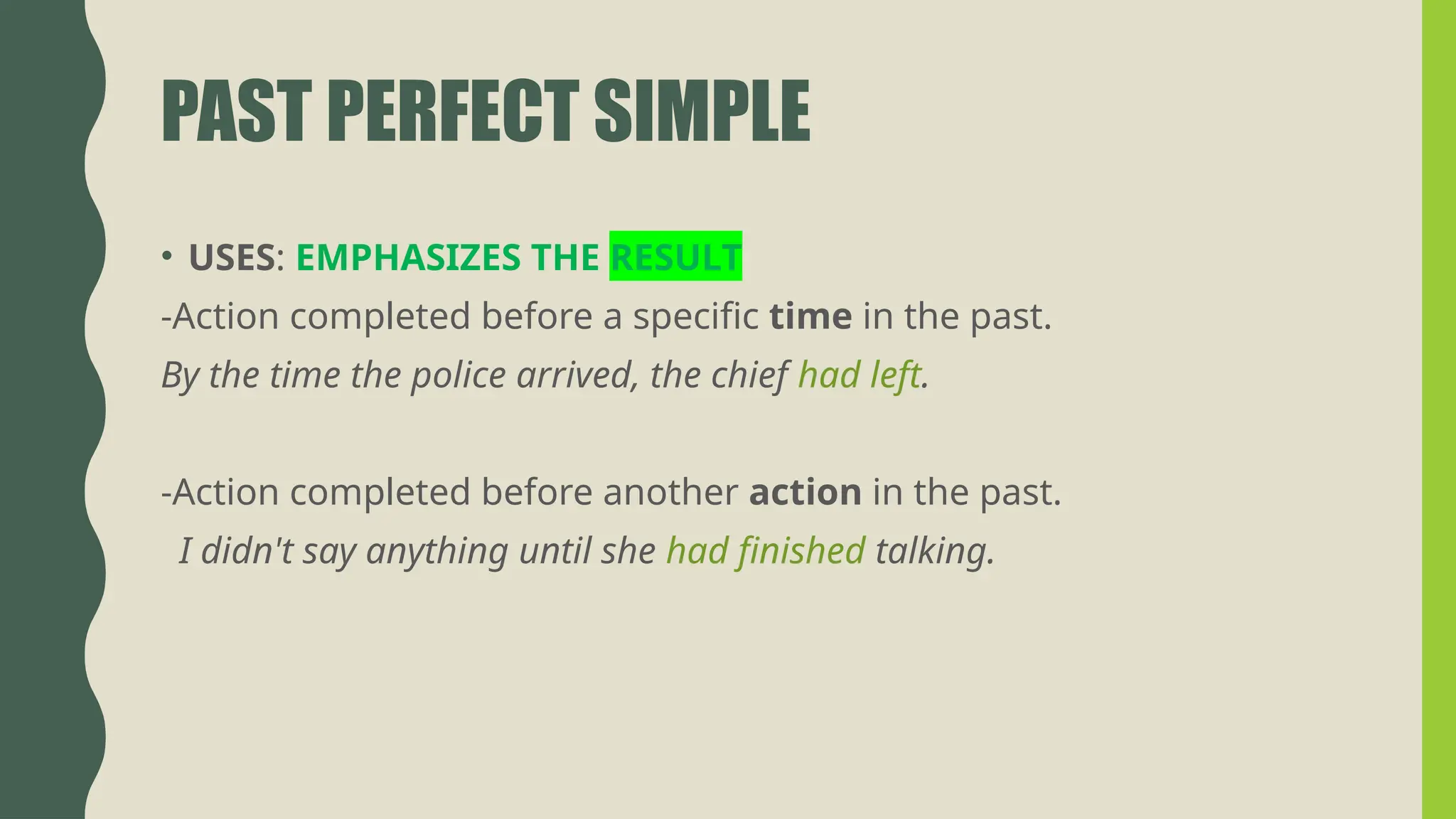 PPP PAST PERFECT TENSES.pptx………………………….. | PPTX