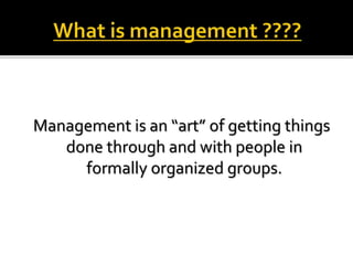 14 principle of managment too short and too sweet | PPTX