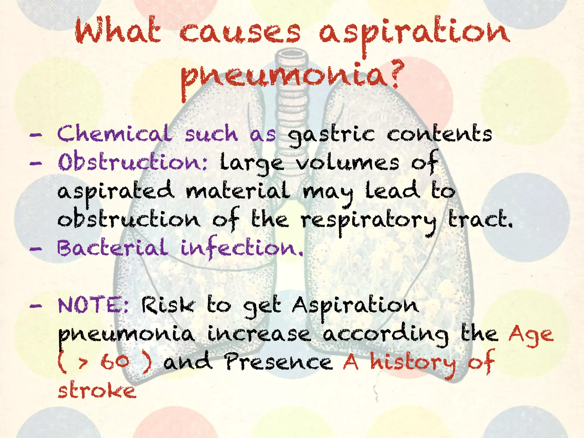 Aspiration pneumonia | PDF