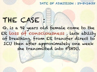 Aspiration Pneumonia Case presentation | PDF