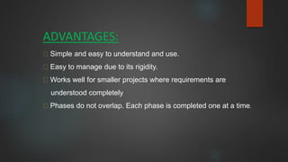 The Waterfall Model & RAD MODEL | PPTX