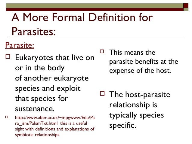 Parasitism Definition