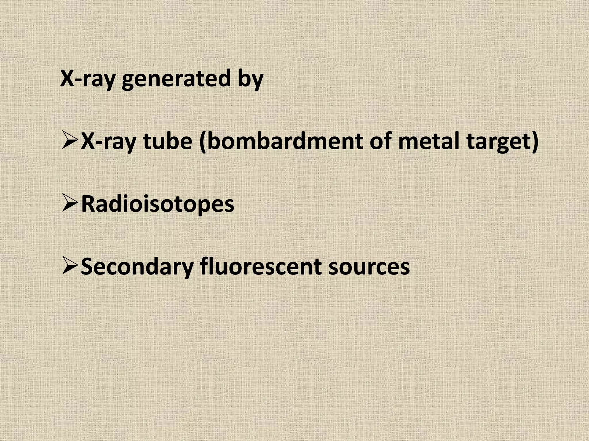 X Ray Diffraction Spectroscopy | PPTX | Chemistry | Science