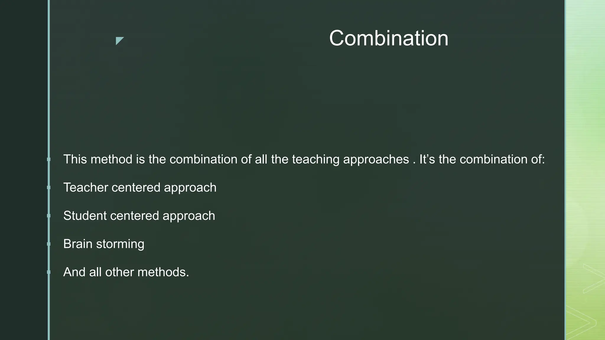 PPPPPPTX.pptx eclectic learning approach. | PPTX