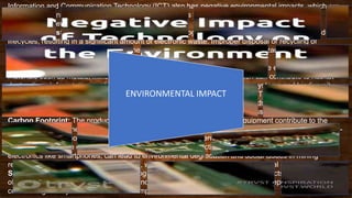 Negative Impact of ICT (Information and Communication Technology)In the ...