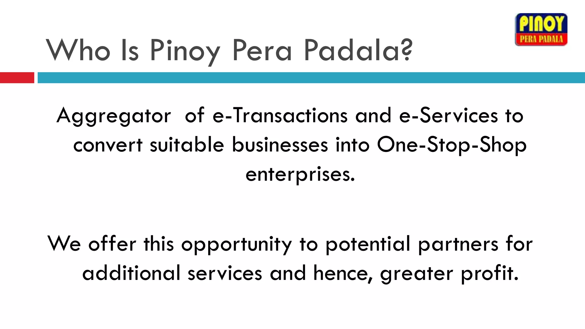 pinoy pera padala | PPTX